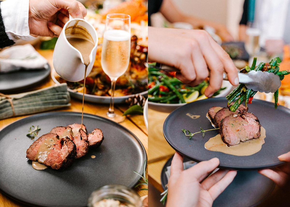 Mushroom Sauce With Man Grind Salt Flakes — Pepper & Me