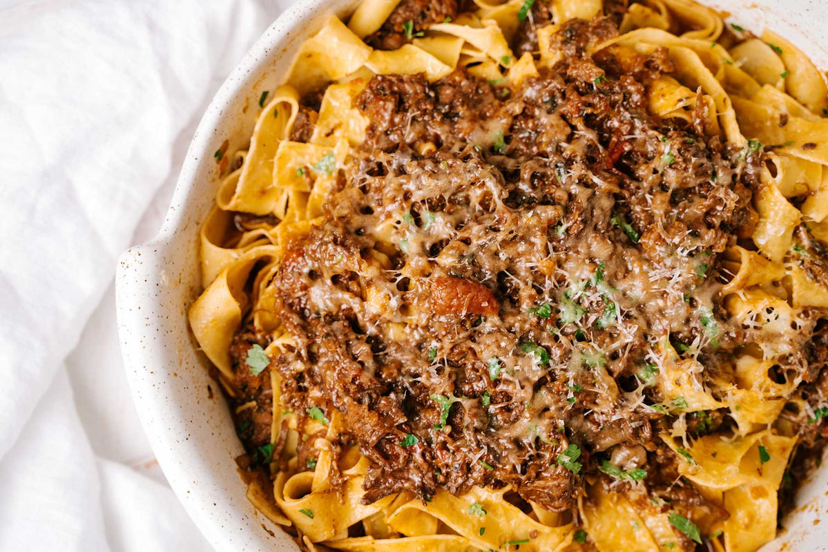 Bone Broth Ragu — Pepper & Me