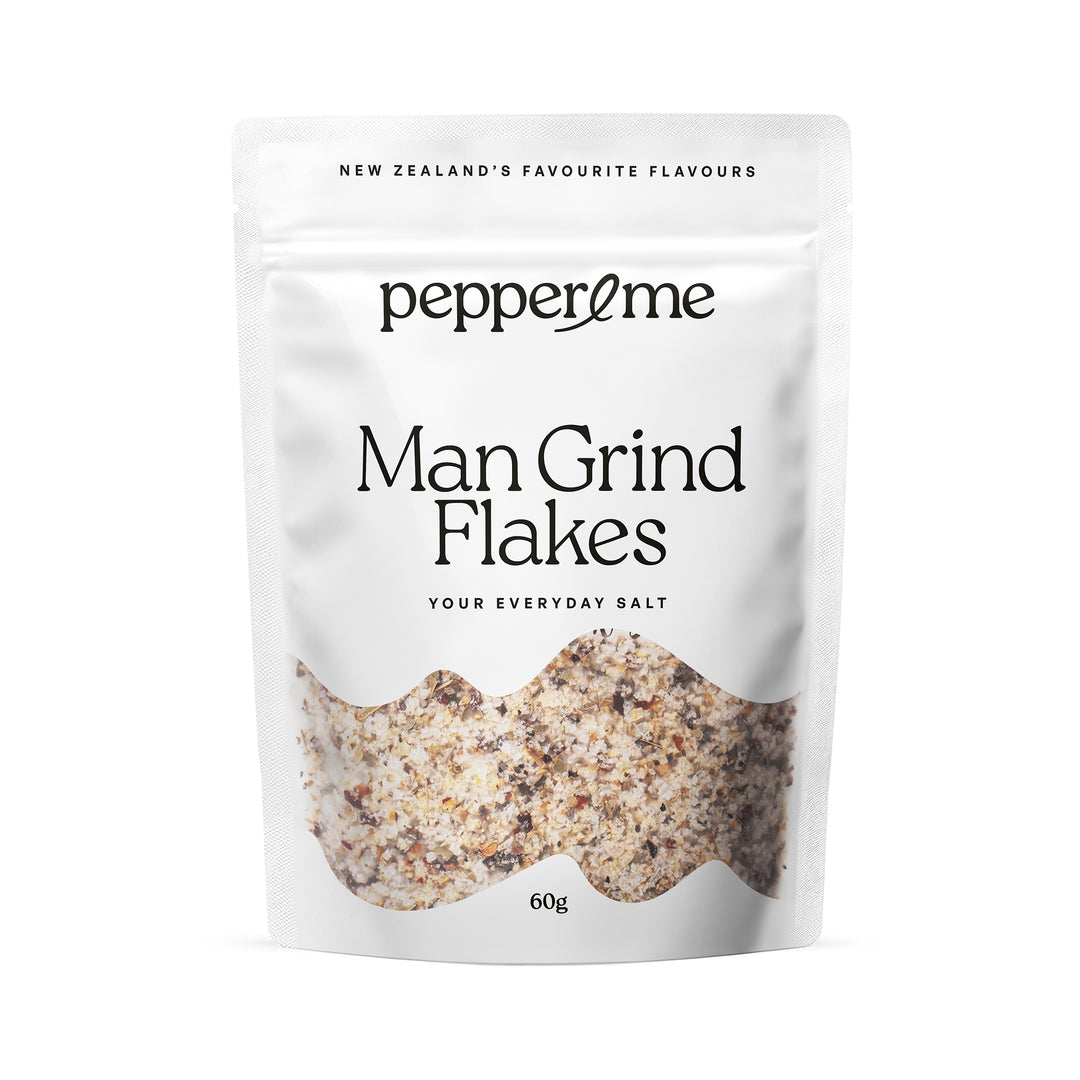 Man Grind Flakes – Pepper & Me