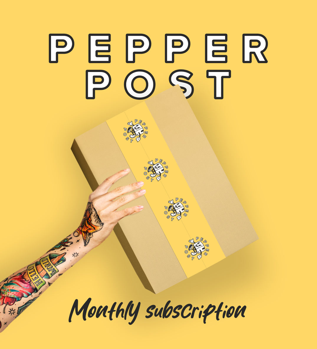 Pepper Post - Monthly Subscription — Pepper & Me