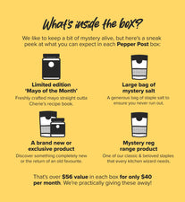 Pepper Post - Monthly Subscription — Pepper & Me